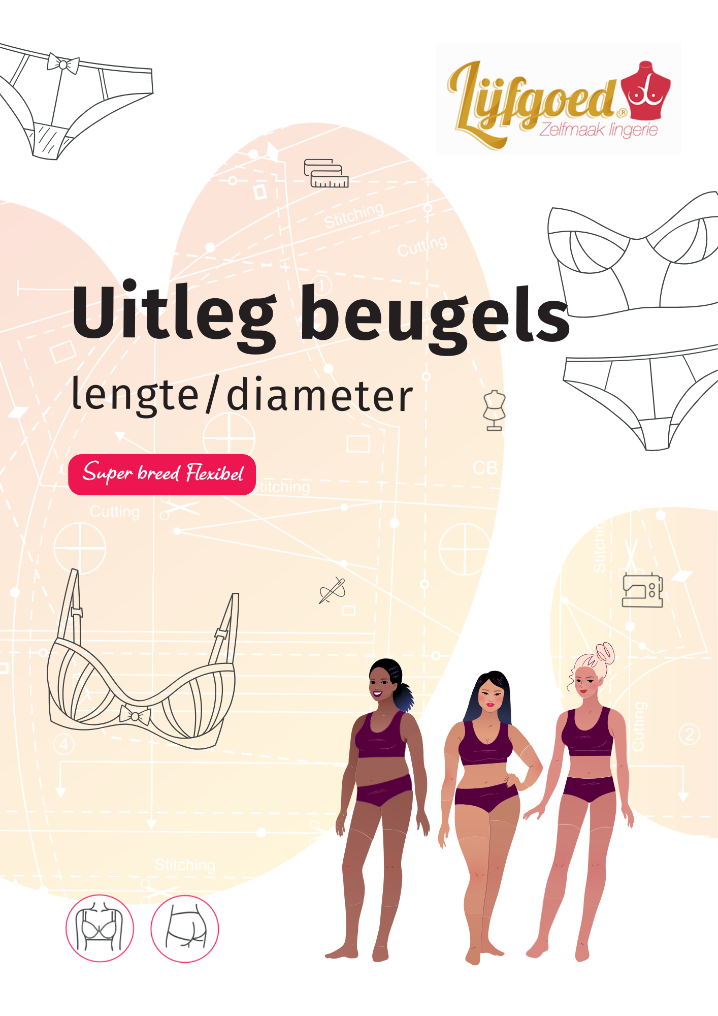 serie beugels super breed flexibel uitleg - Webshop Lijfgoed